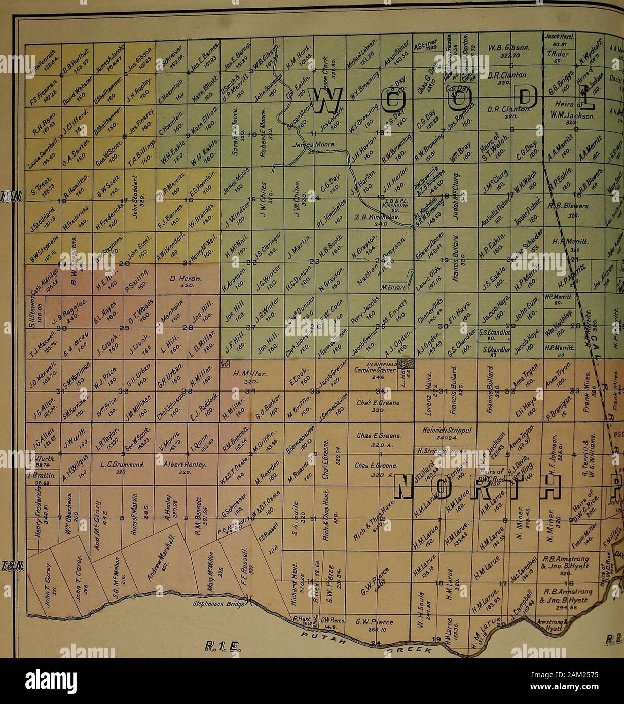 Yolo county map hi-res stock photography and images - Alamy