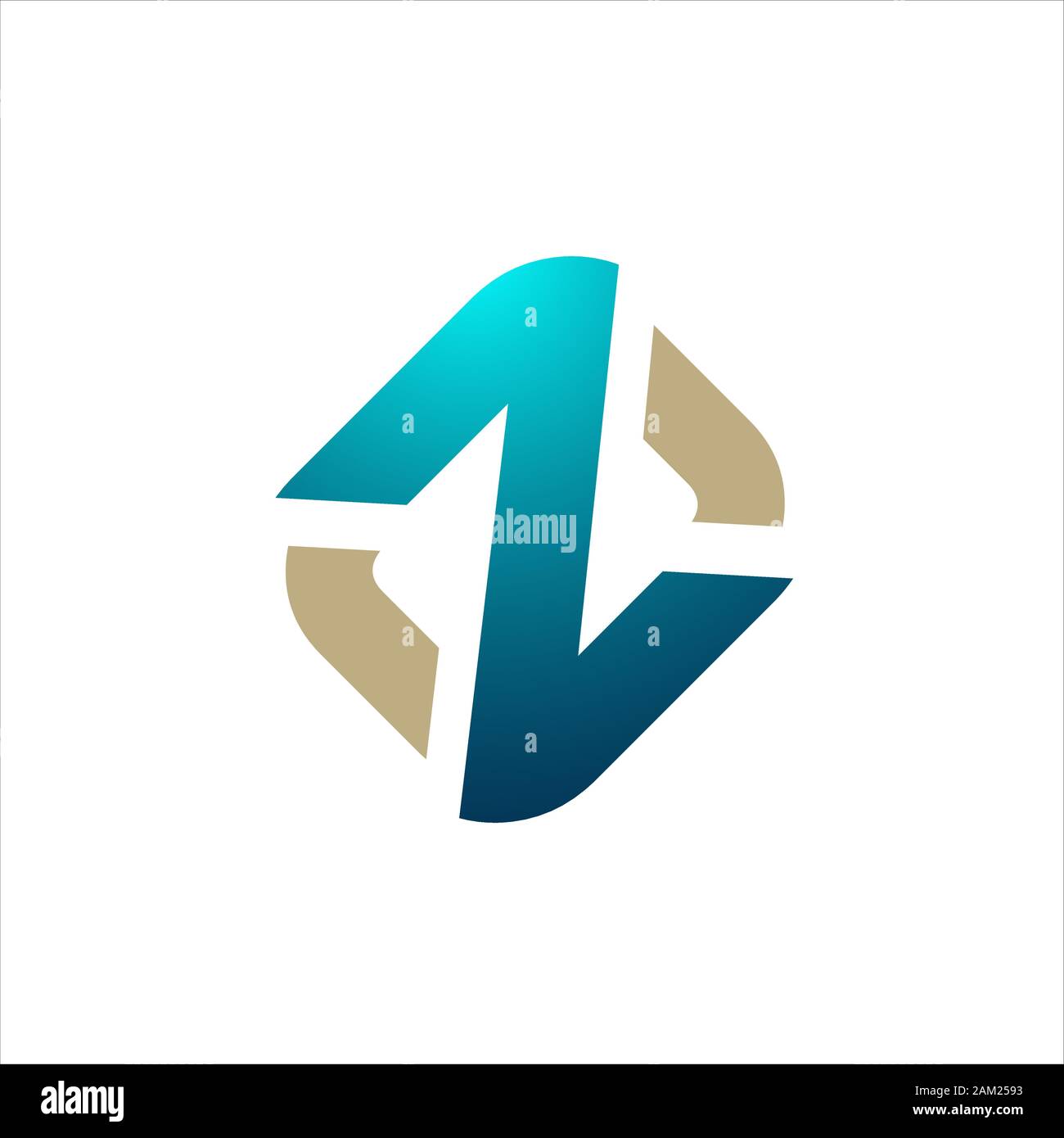 special custom design of initial Z Letter Z logo vector graphic element ...