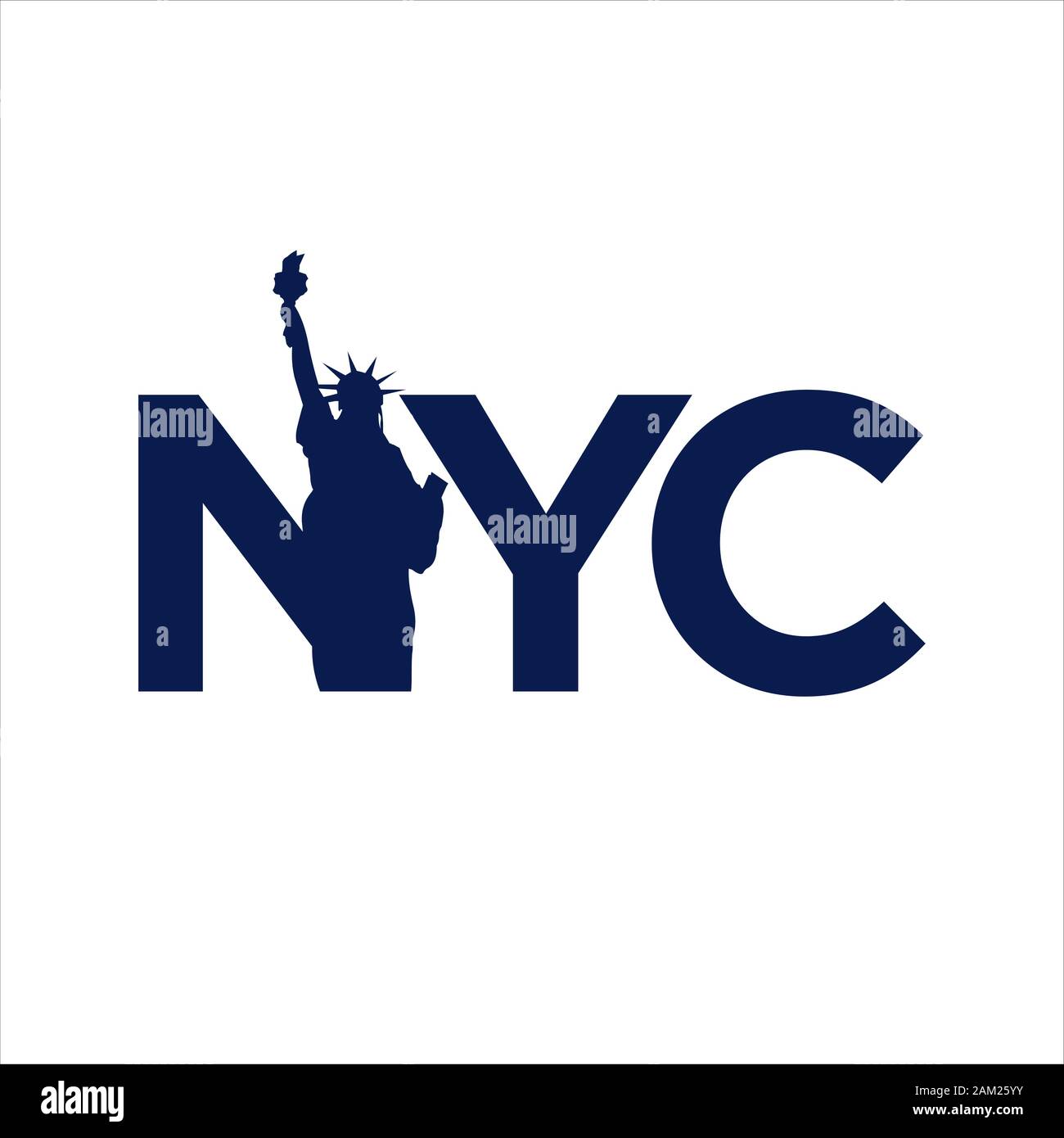 New york flag typography hi-res stock photography and images - Alamy