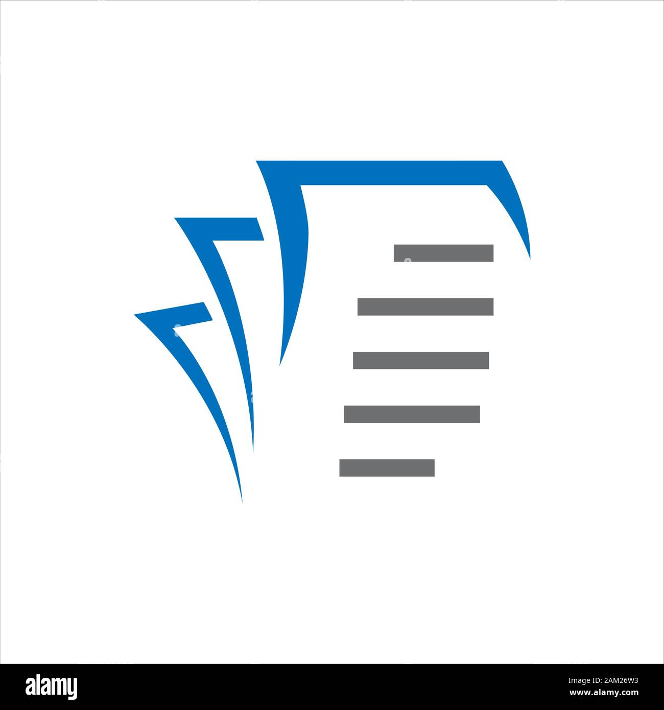 Stack Of Paper Icon Vector