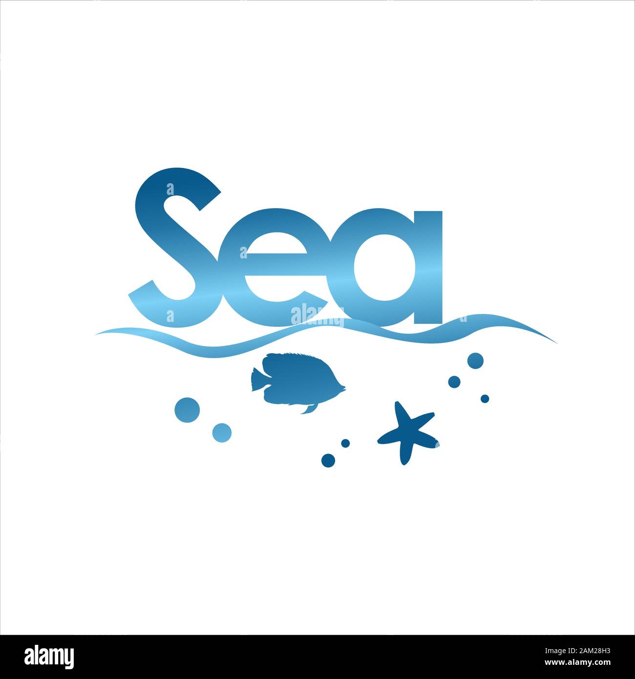 Sea logo Stock Vector Images - Alamy