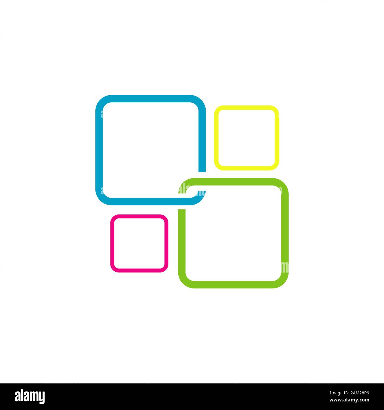 Block chains Stock Vector Images - Alamy