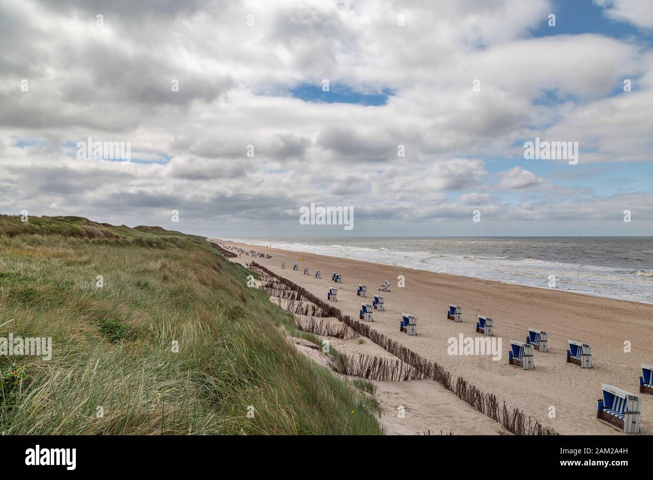 Sylt - View to Sylt Rantum Beach, Schleswig-Holstein, Germany, Sylt, 11 ...