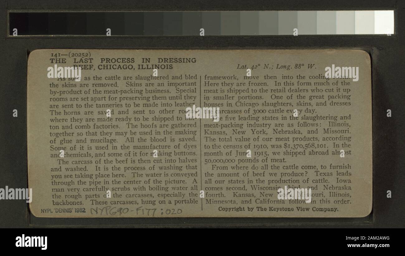 Usa beef process hi-res stock photography and images - Alamy