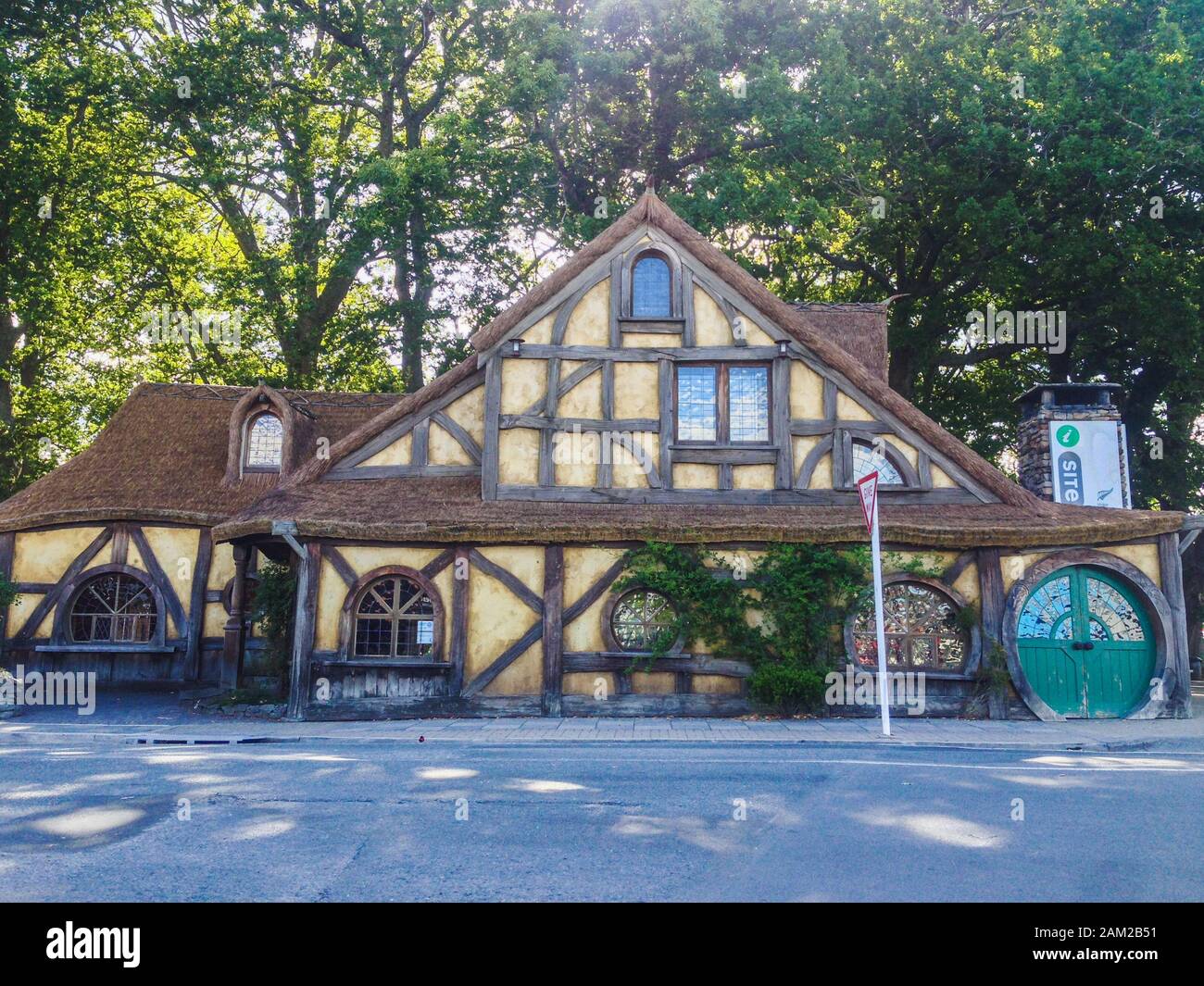 Matamata, New Zealand - December 11th 2019: The Matamata i-SITE Visitor ...