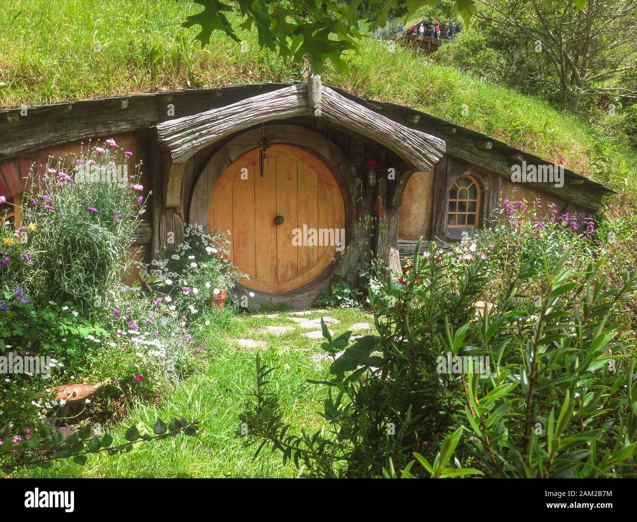Matamata, New Zealand - December 12th 2019: Hobbiton Movie Set. The ...