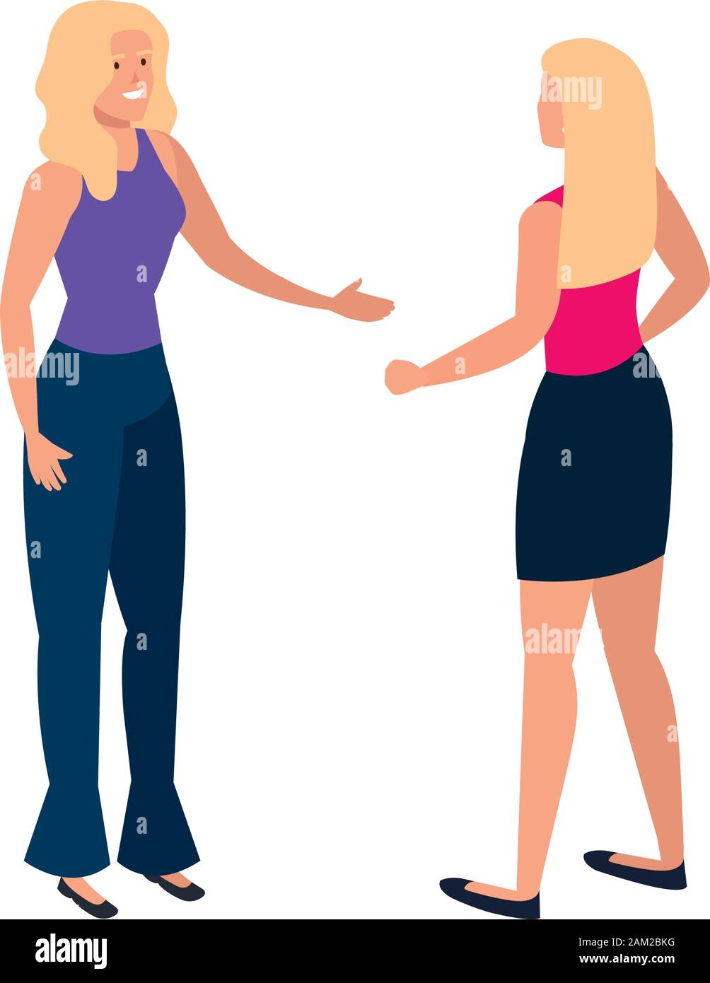 beautiful women avatar characters icons Stock Vector Image & Art - Alamy