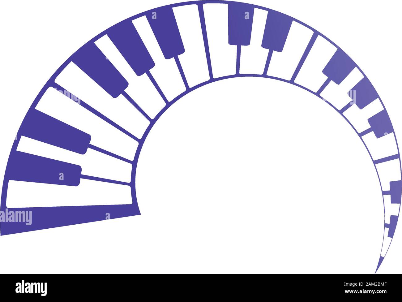 Keyboard piano vector Musical instrument illustration design template ...