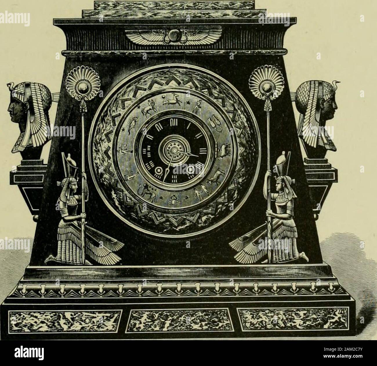 Egyptian clock hi-res stock photography and images - Alamy