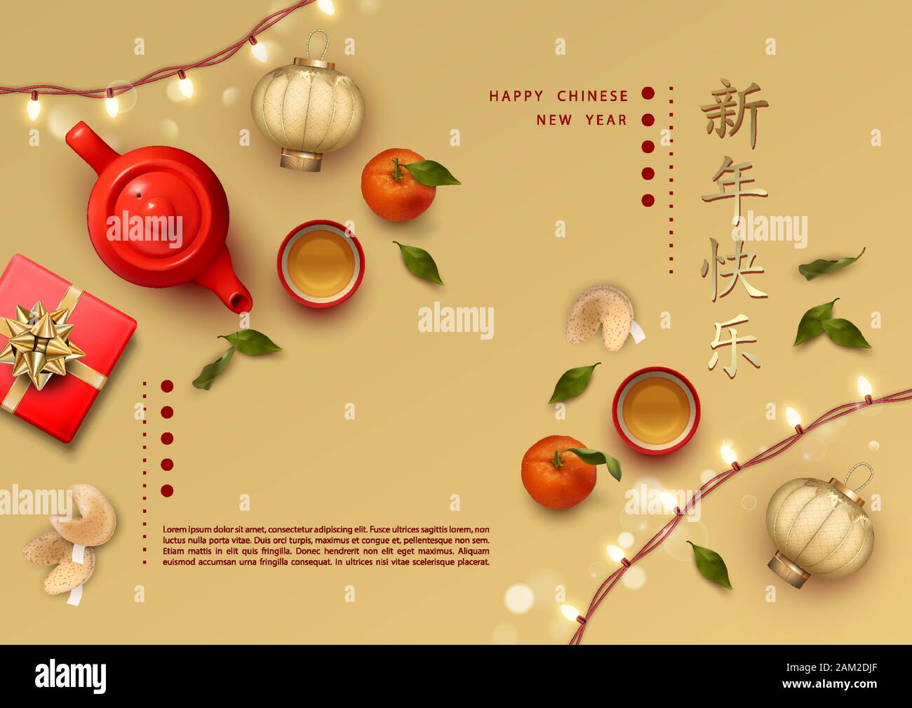 Festive red blossom Stock Vector Images - Alamy