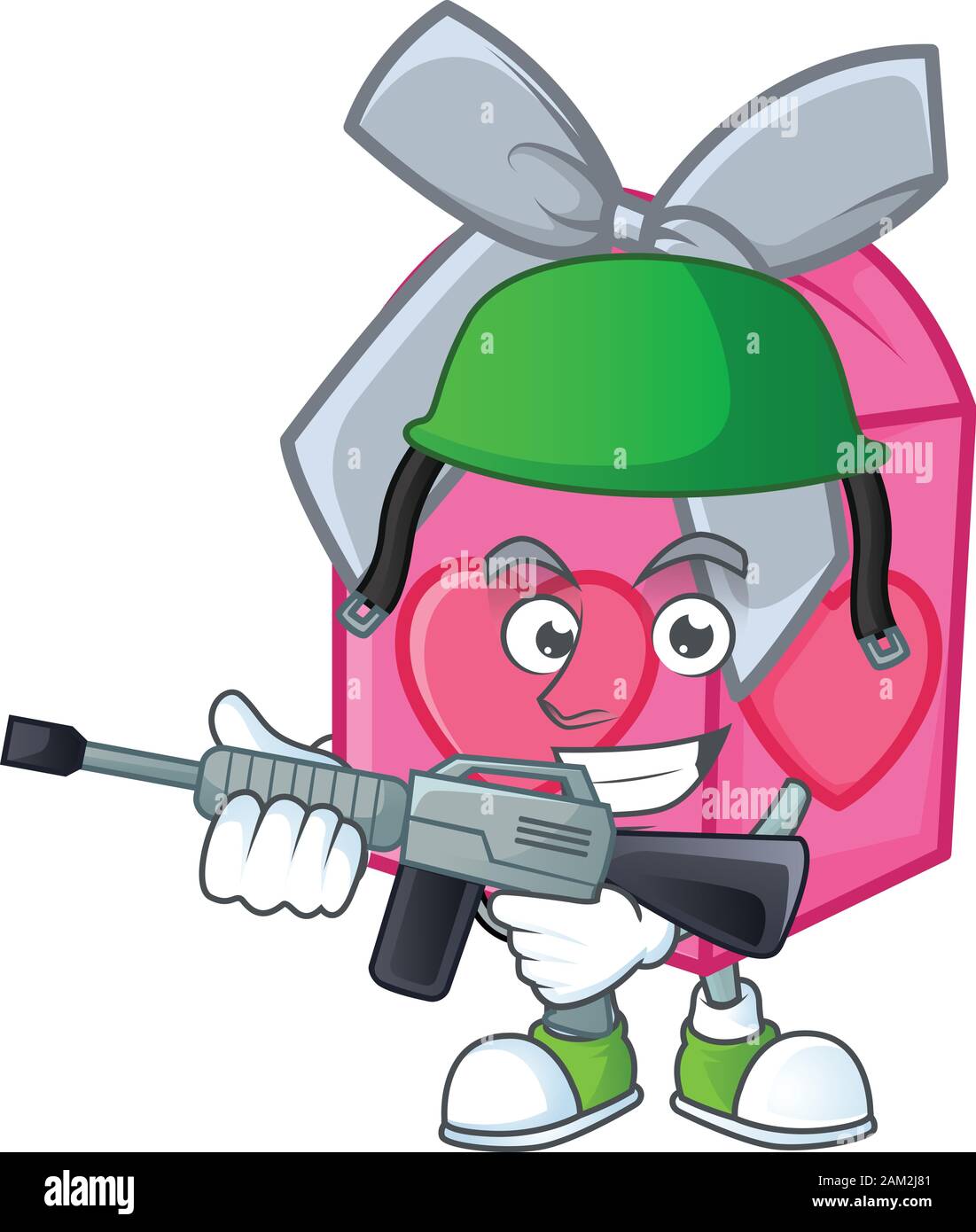 Machine gun box Stock Vector Images - Alamy