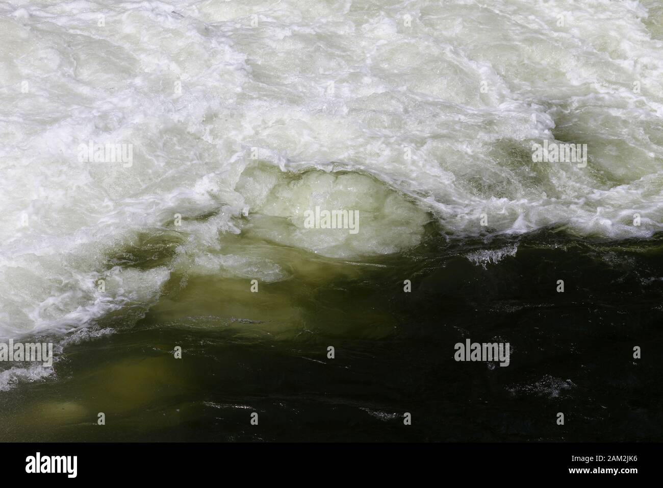 Heavy water of a dam. Full reservoir on a bulgarian dam Stock Photo - Alamy