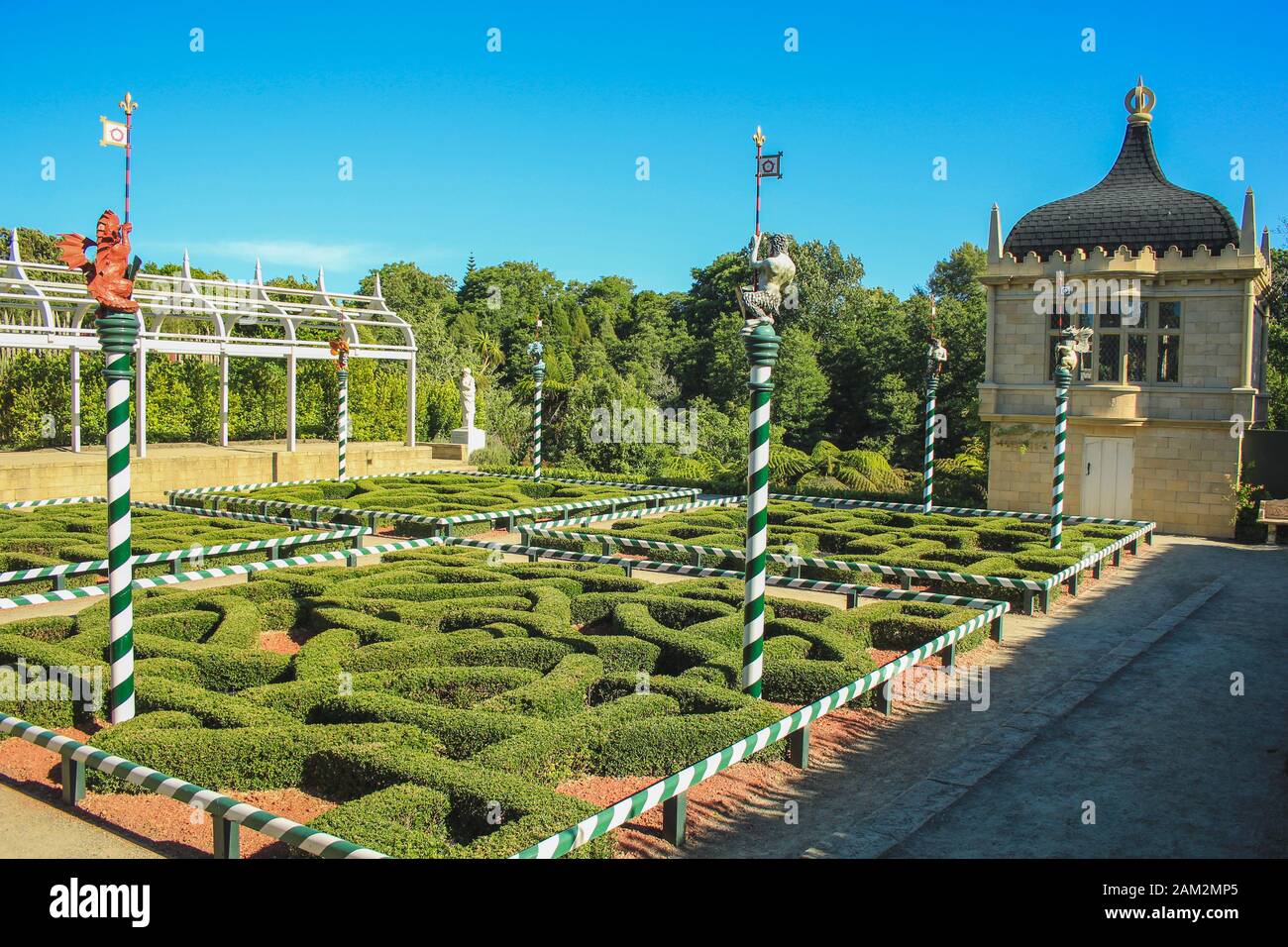 Hamilton, New Zealand - December 28th 2016: The beautiful Hamilton ...