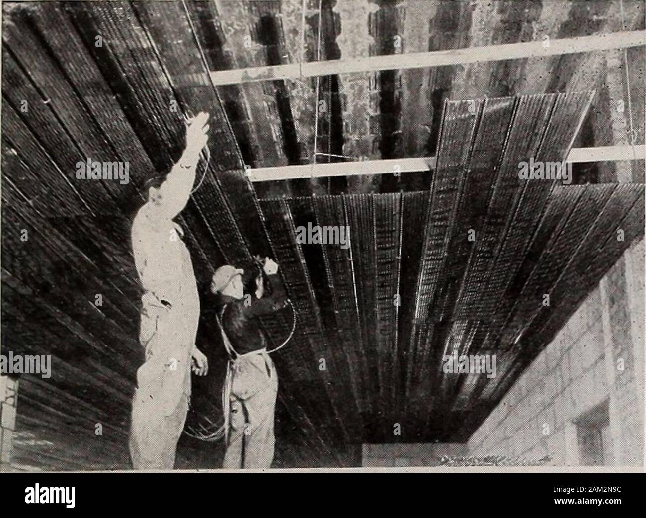 Hy-rib and metal lath for concrete, stucco and plaster in roofs, floors ...