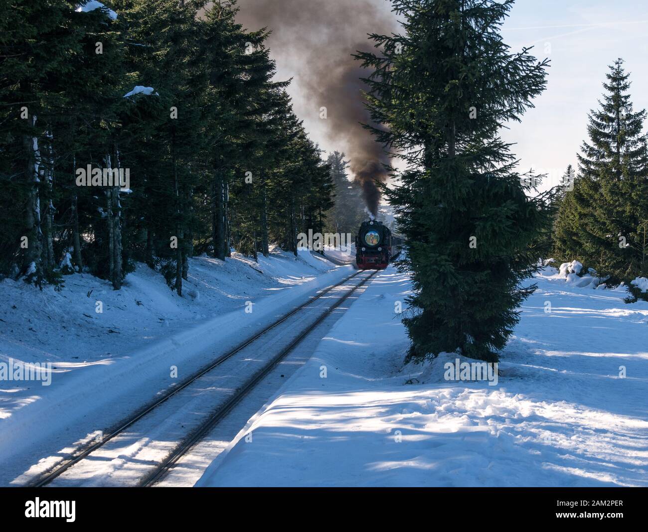 Old german steam engine locomotive hi-res stock photography and images ...