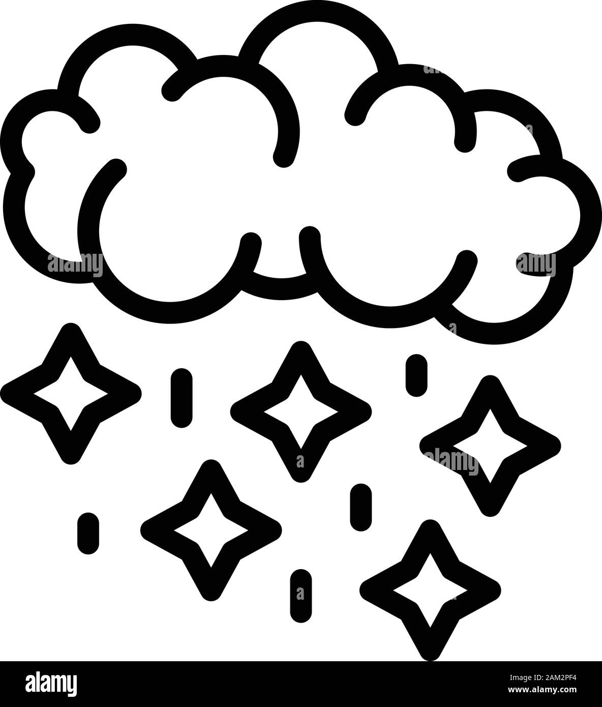 Spring blizzard Stock Vector Images - Alamy