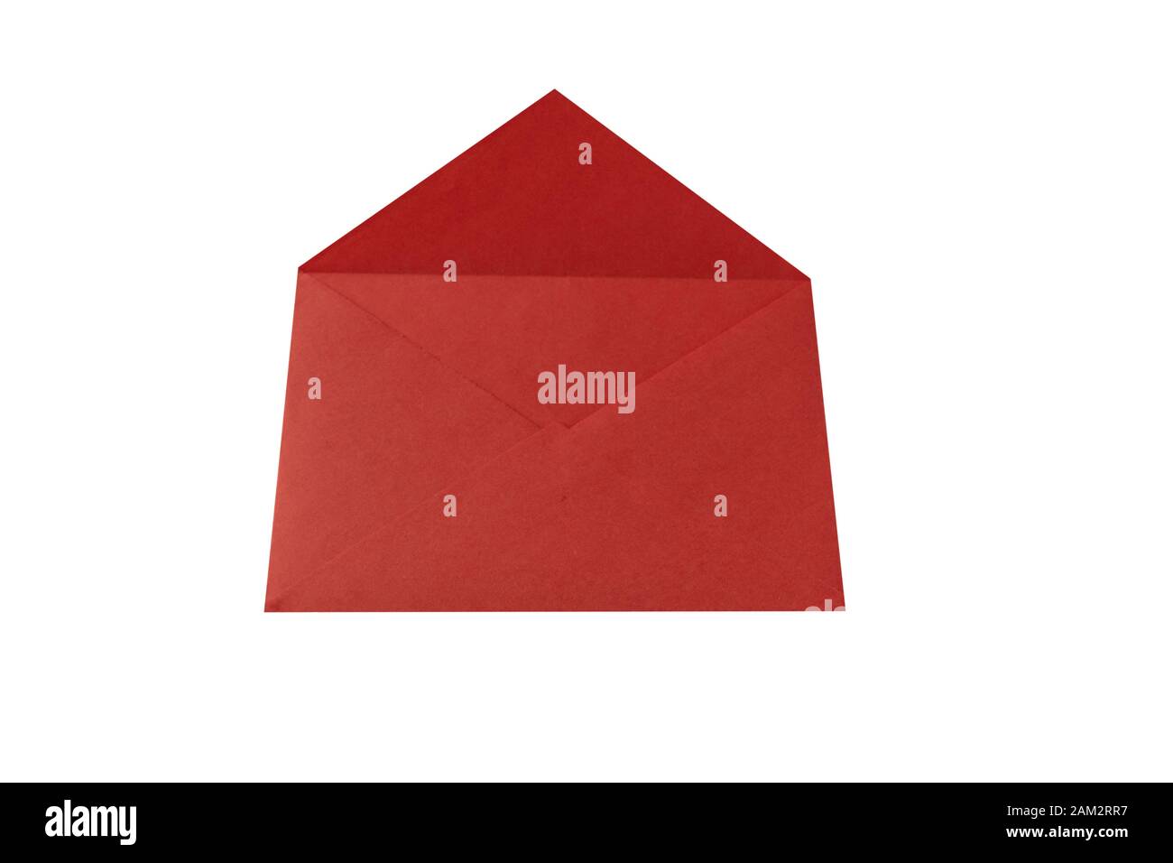 red envelope on a white background. A gift for loved ones. Envelope for ...