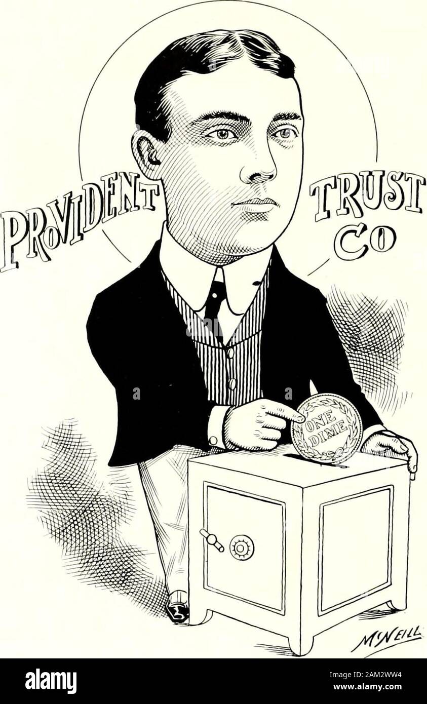A gallery of pen sketches in black and white of "Cincinnatians as we ...