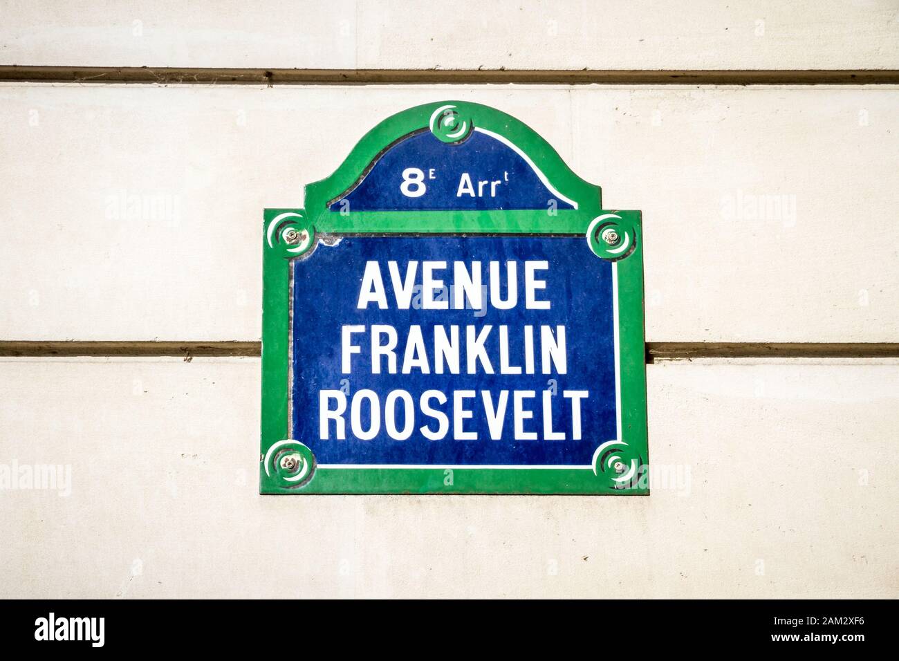 Franklin roosevelt street hi-res stock photography and images - Alamy