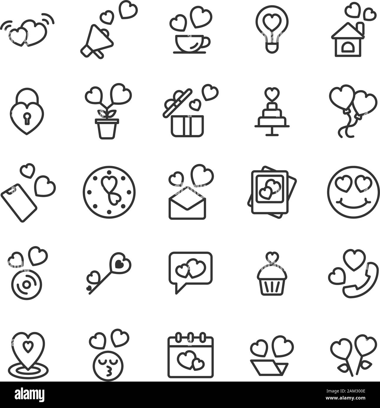 Romantic valentines day home Black and White Stock Photos & Images - Alamy