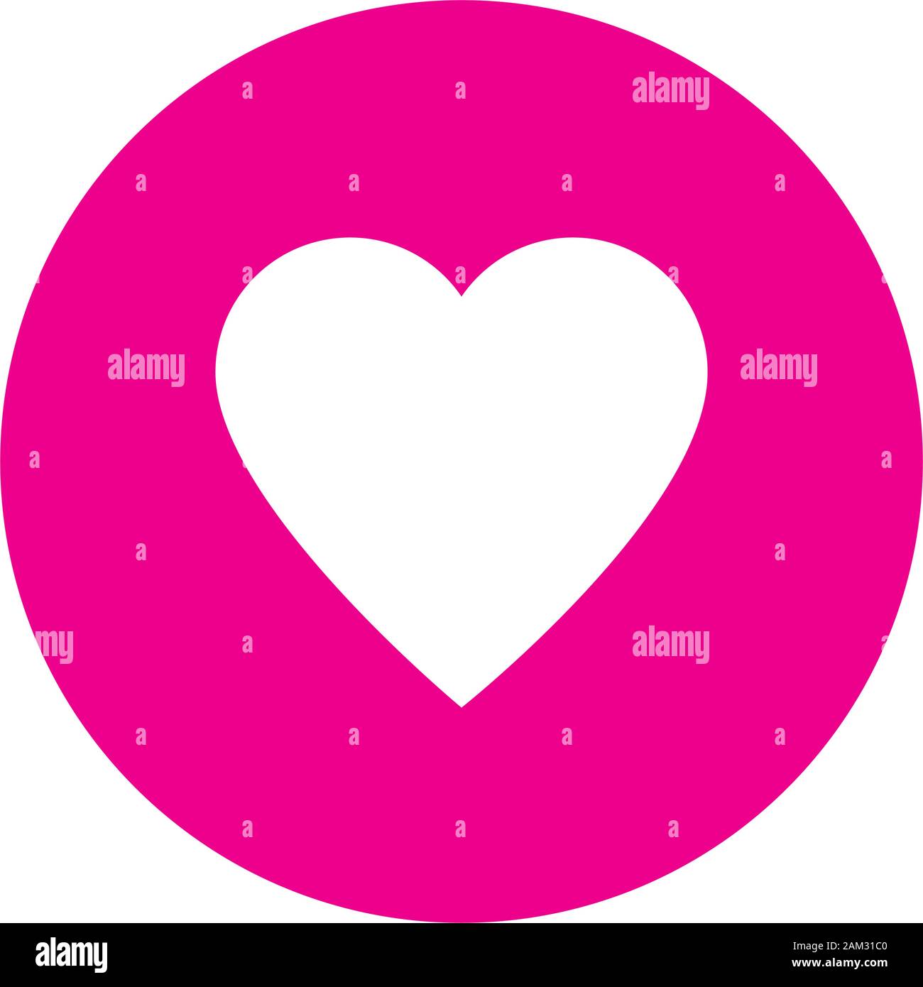 heart social media reaction isolated icon Stock Vector Image & Art - Alamy