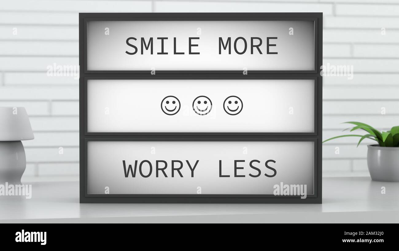 Smile more hi-res stock photography and images - Alamy
