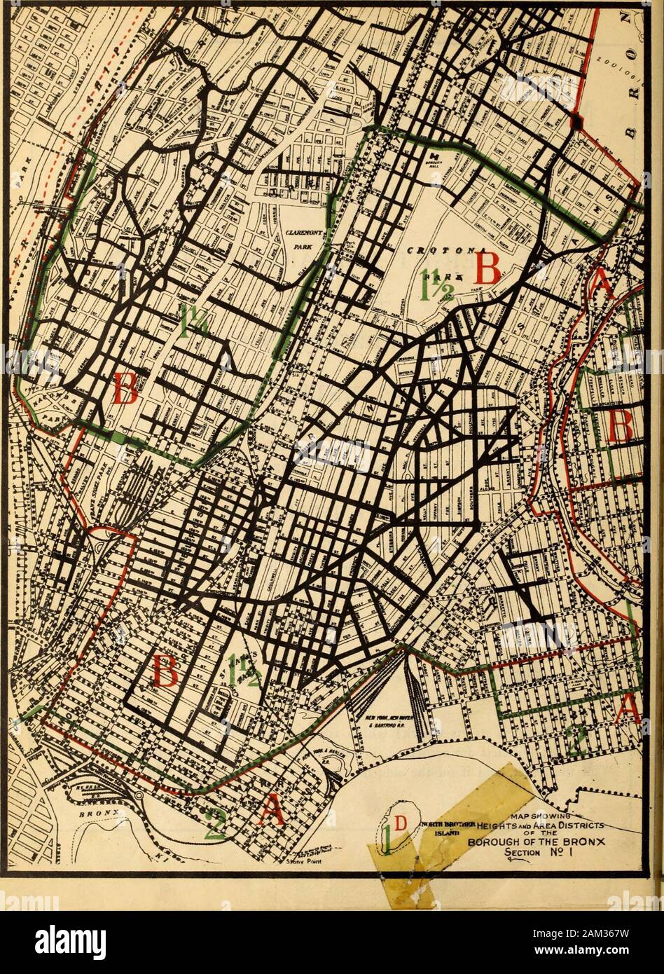 New York city building zone resolution restricting the height and use ...