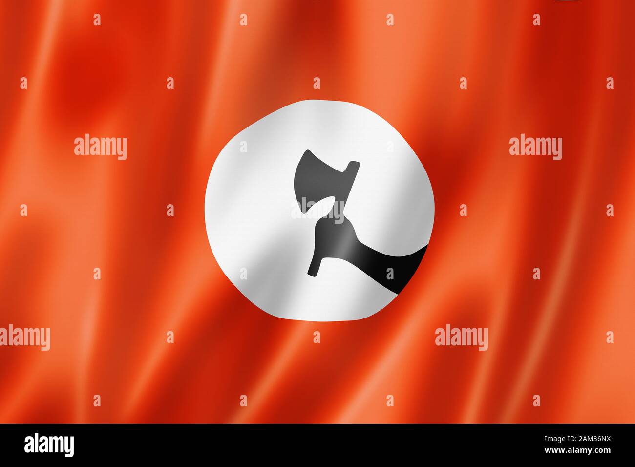 Sindhi ethnic flag, Pakistan. 3D illustration Stock Photo - Alamy