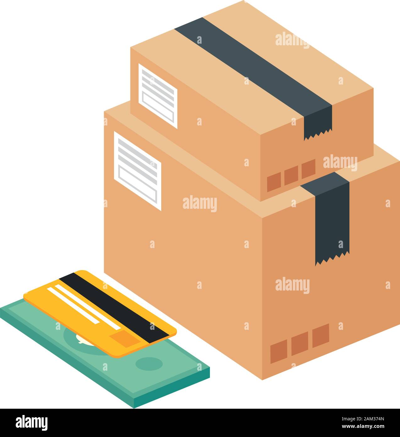 Pay packages Stock Vector Images - Alamy