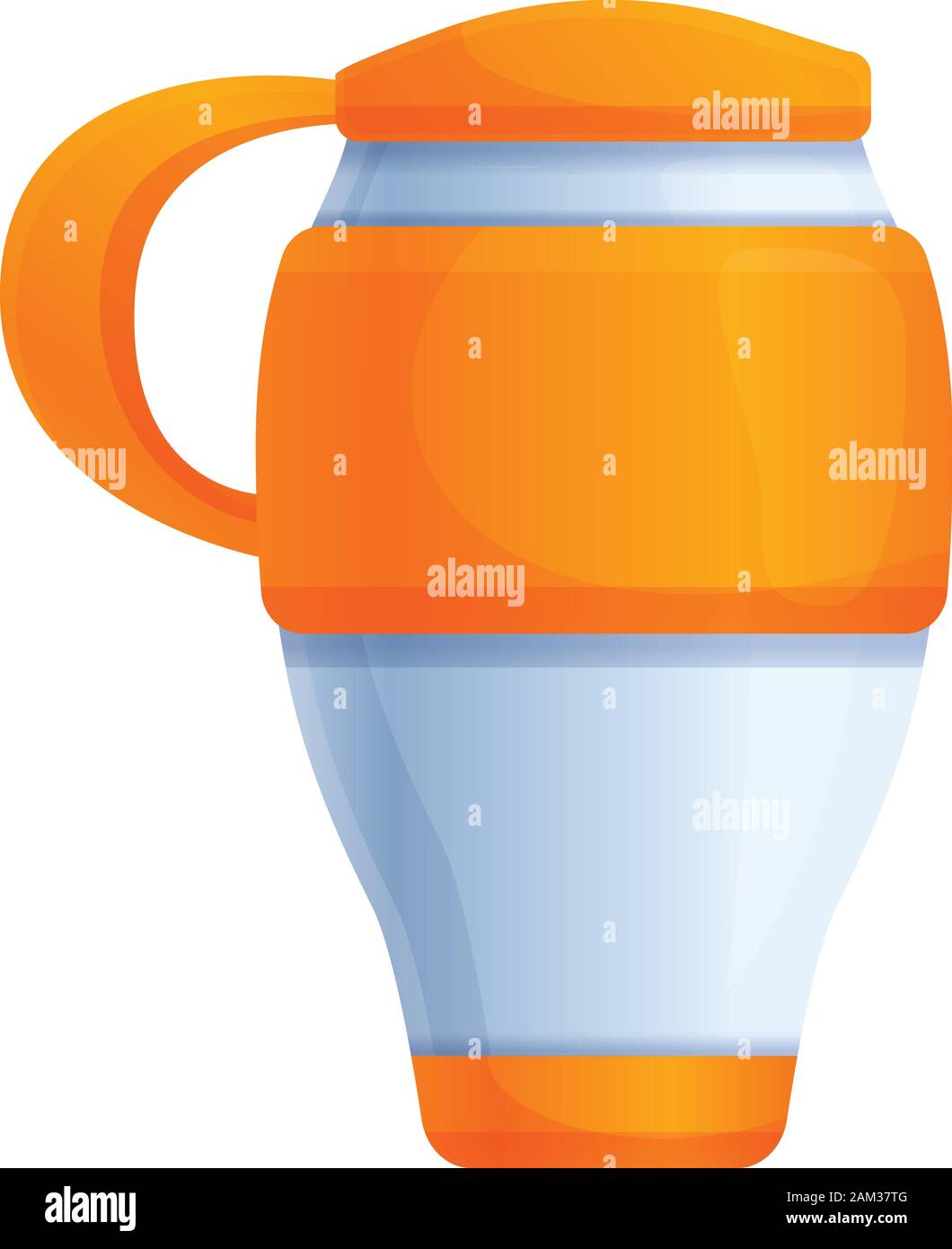 Drink thermo flask icon. Cartoon of drink thermo flask vector icon for ...