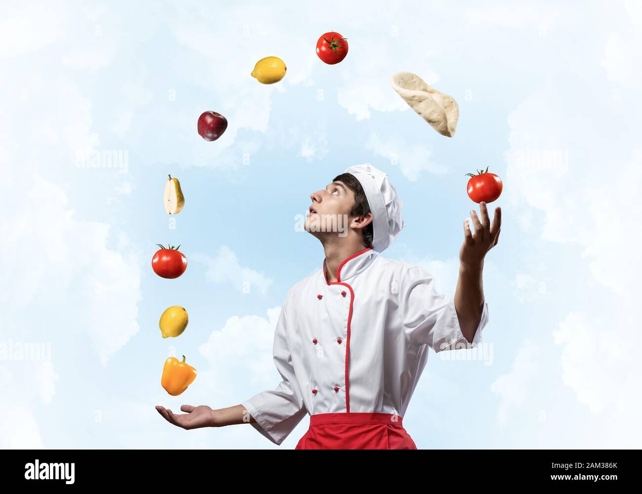 Juggler Man Food High Resolution Stock Photography and Images - Alamy