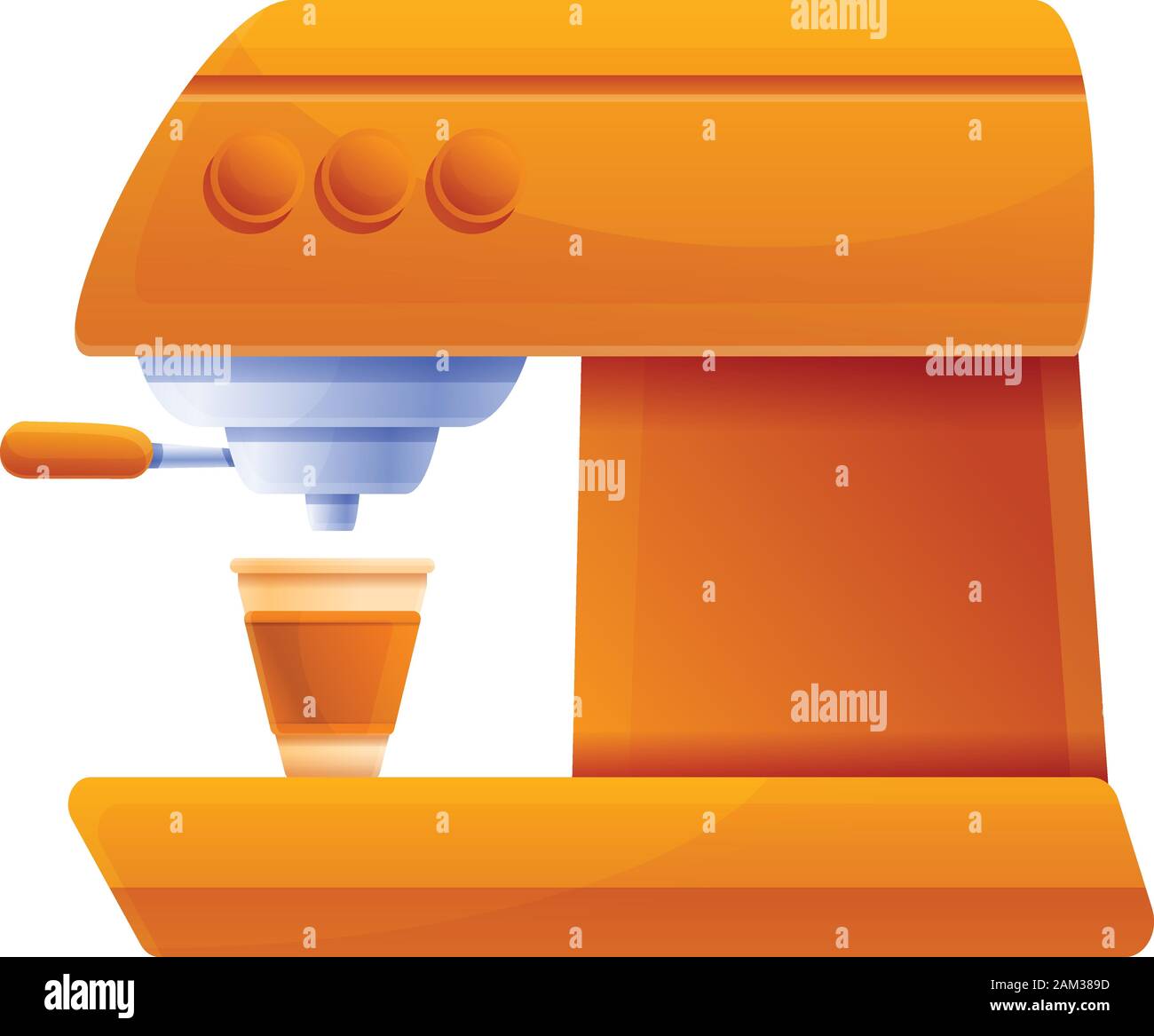 Equipment coffee machine icon. Cartoon of equipment coffee machine ...