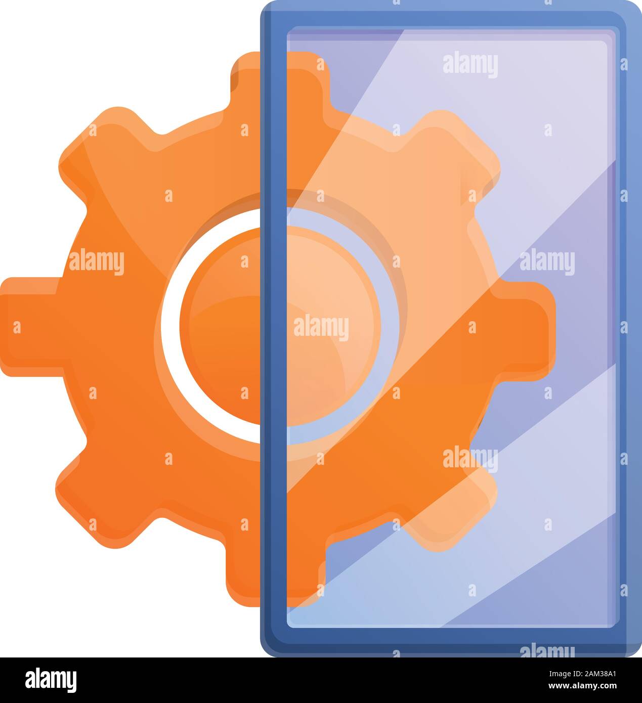 Repair phone icon. Cartoon of repair phone vector icon for web design ...