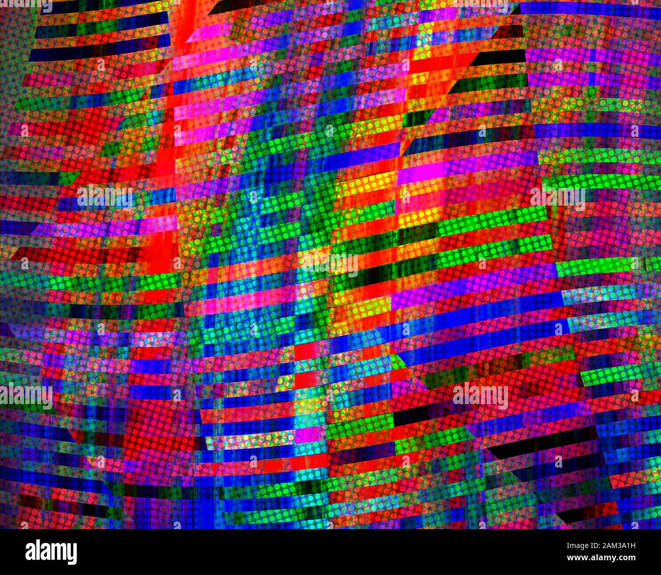 MODERN ART: Vivid Influence Stock Photo - Alamy