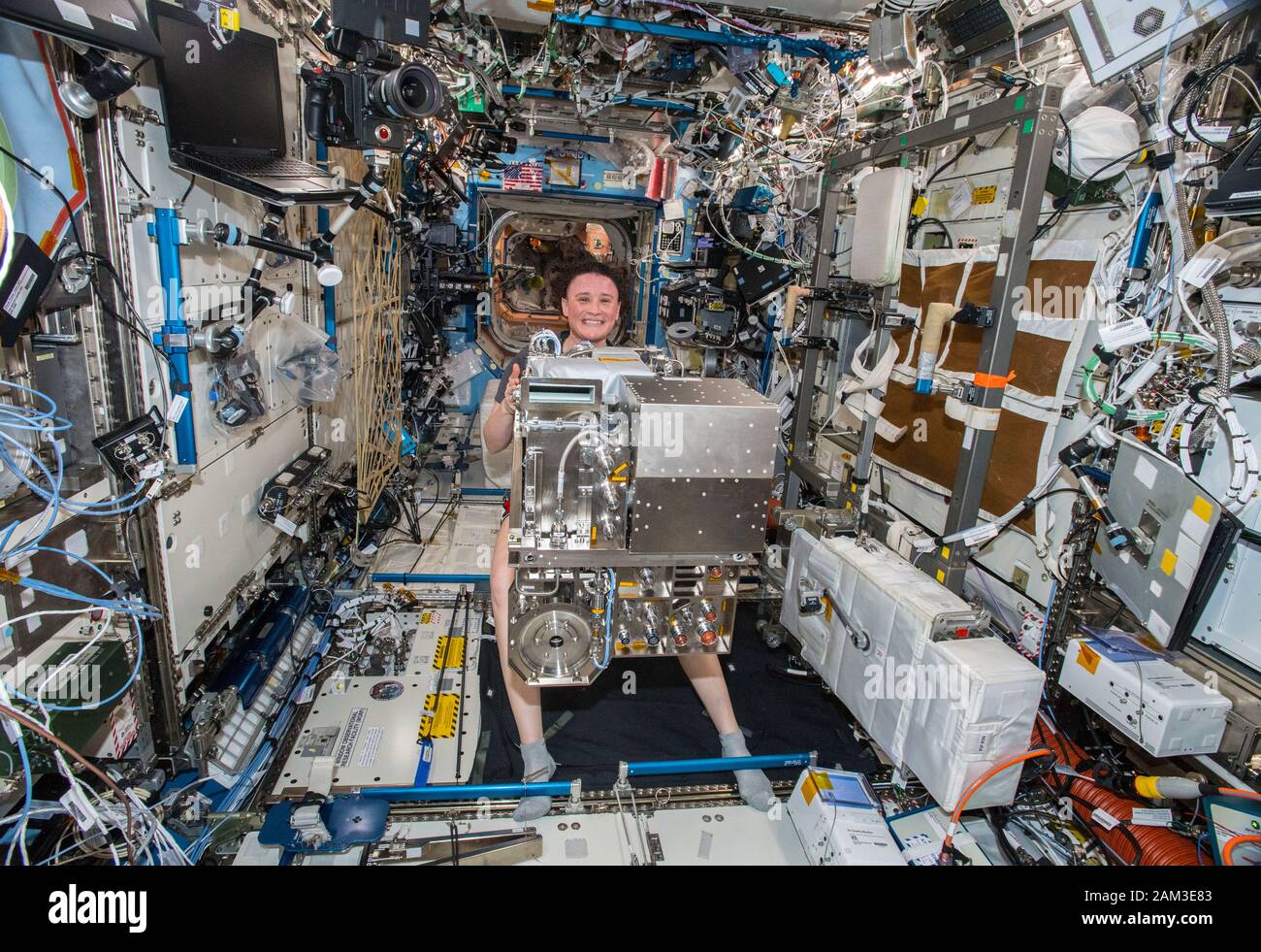 ISS - 15 Oct 2018 - Expedition 57 Flight Engineer Serena Auñón ...