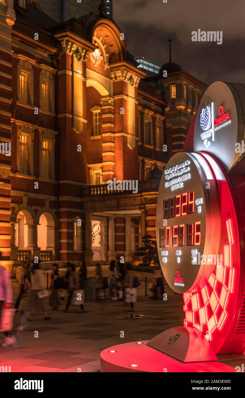 Official olympic timekeeper Omega countdown clock for the Olympic and ...