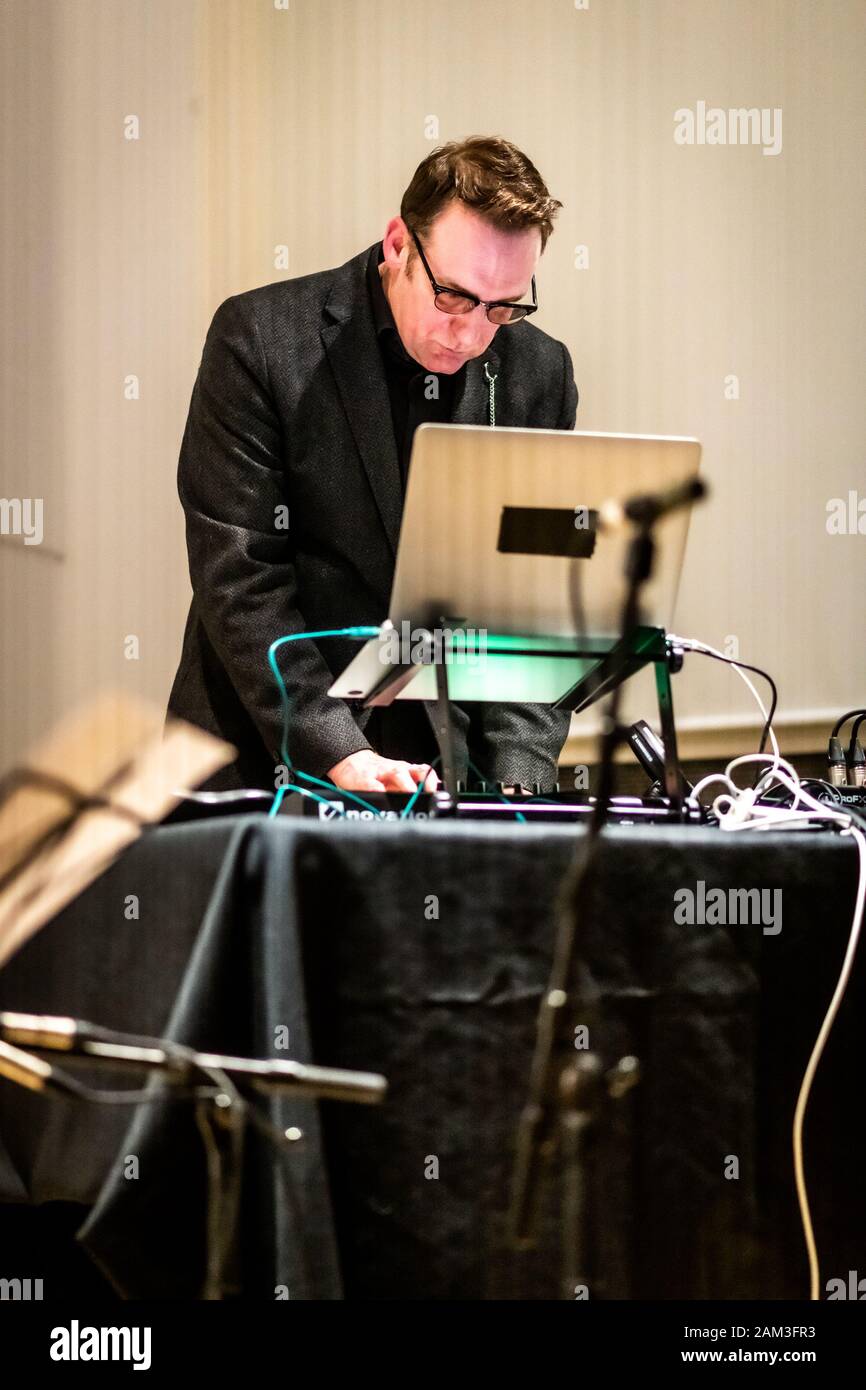 Edinburgh, UK. 10th January 2020. New Music Scotland award-winner ...