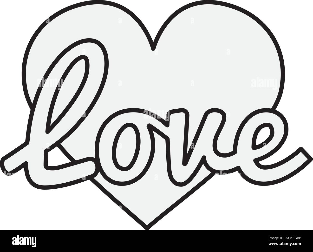 Sign pop love heart Black and White Stock Photos & Images - Alamy