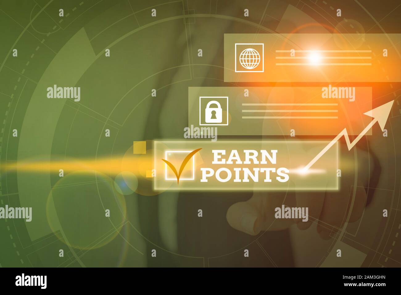 Word writing text Earn Points. Business photo showcasing getting praise ...