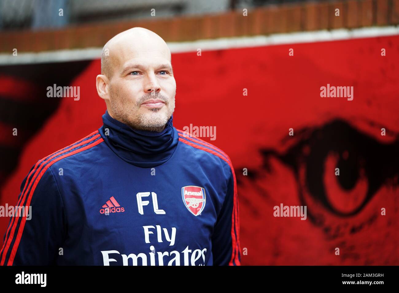 Arsenal assistant manager Freddie Ljungberg arrives for the Premier ...