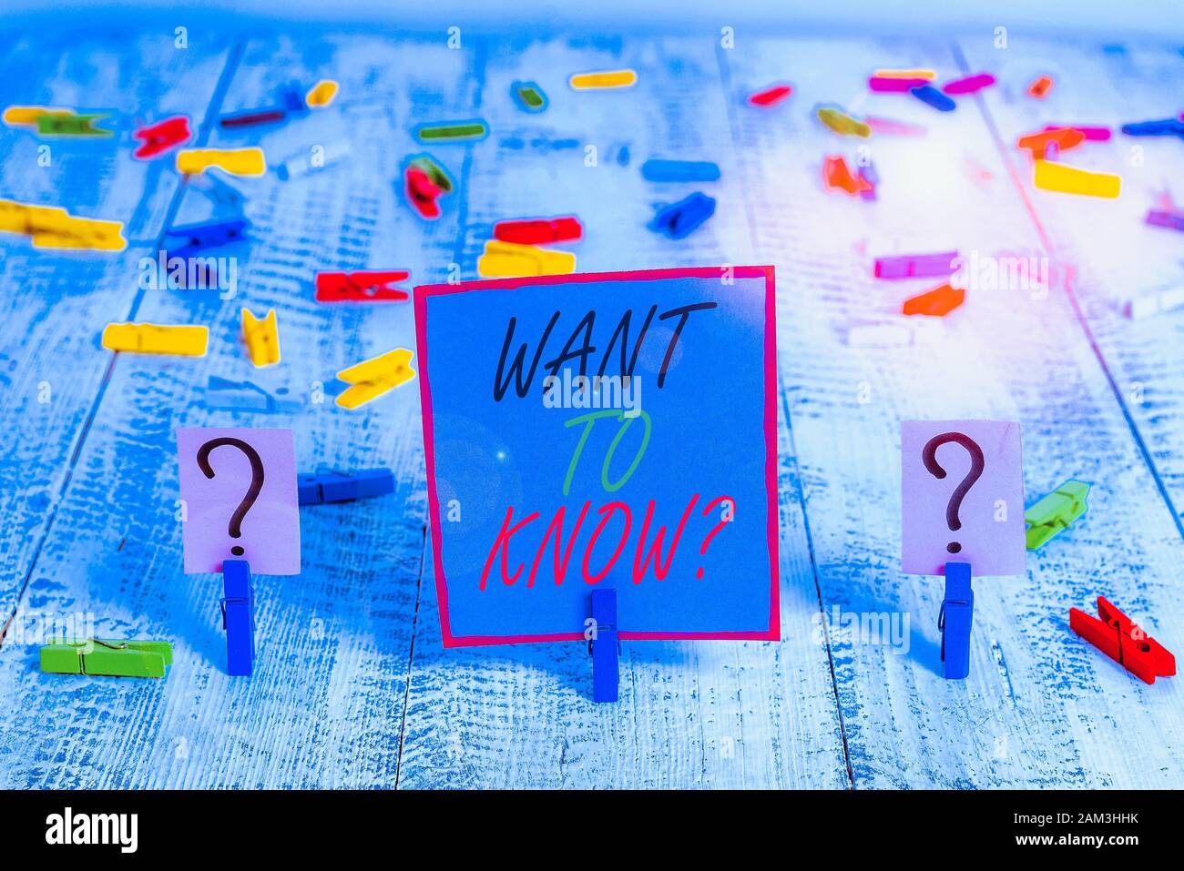 Handwriting text writing Want To Know Question. Conceptual photo ...