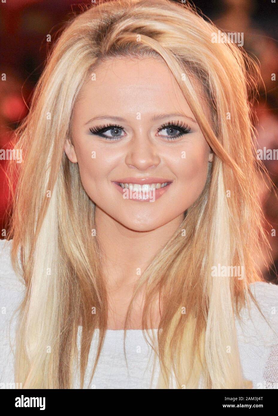 Emily Attack. Premiere of "Remember Me", London. UK Stock Photo - Alamy