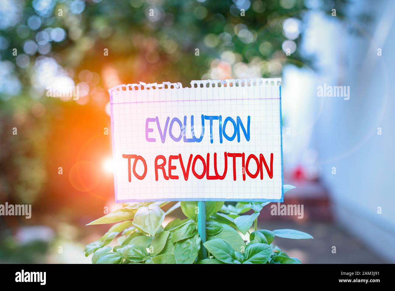 Word writing text Evolution To Revolution. Business photo showcasing ...