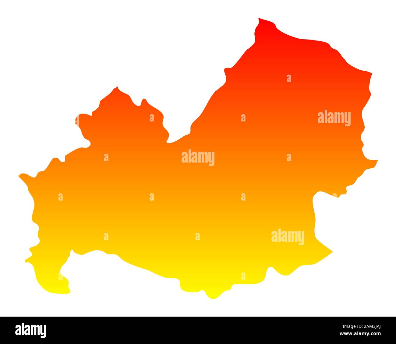 Map of Molise Stock Photo - Alamy