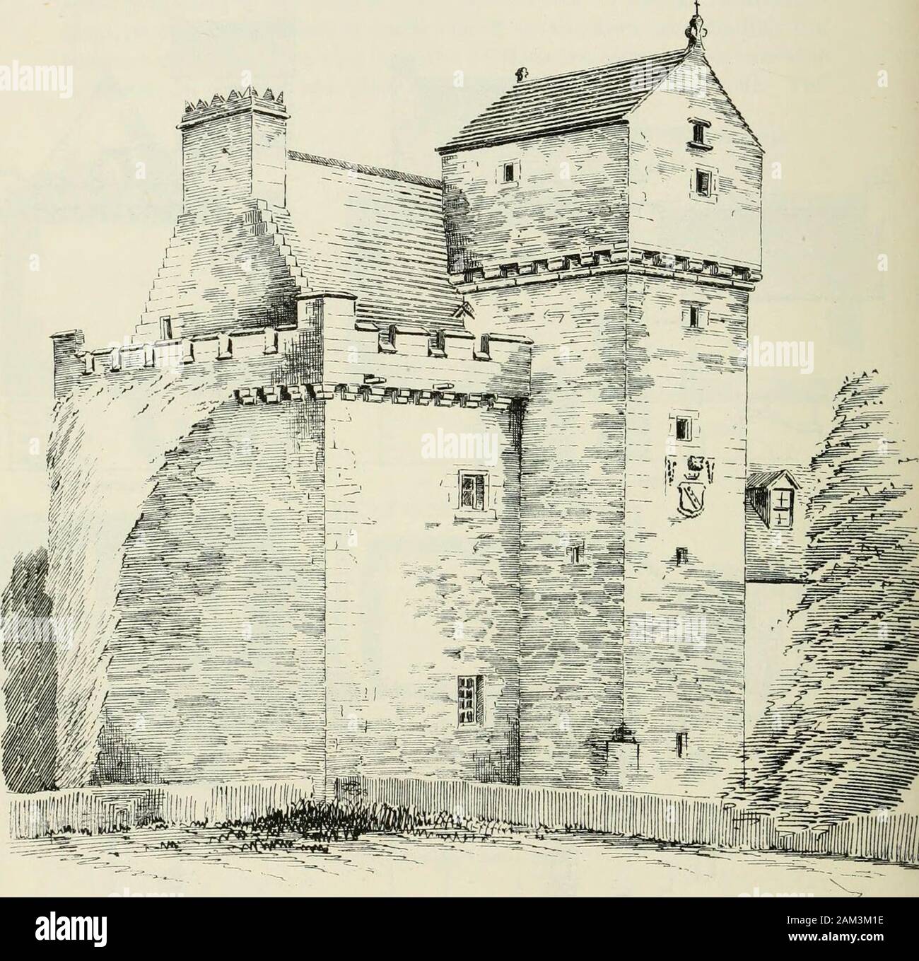 Darnick tower hi-res stock photography and images - Alamy