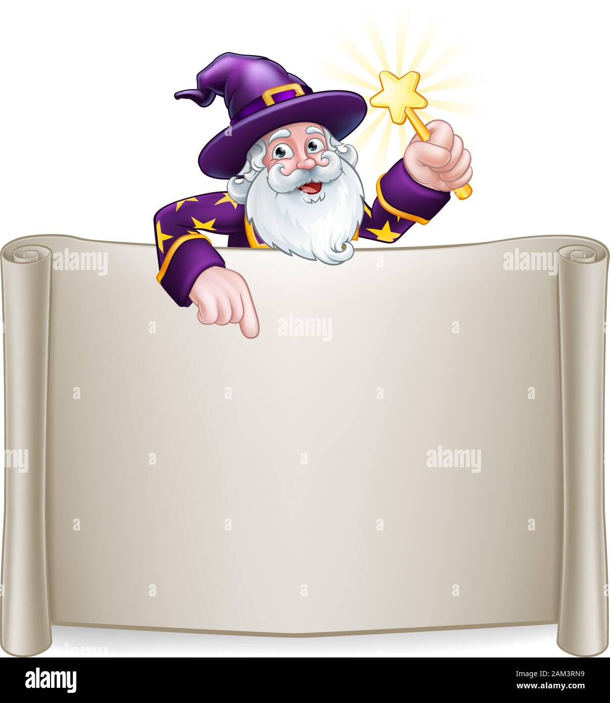 Halloween background scroll sign Cut Out Stock Images & Pictures - Alamy