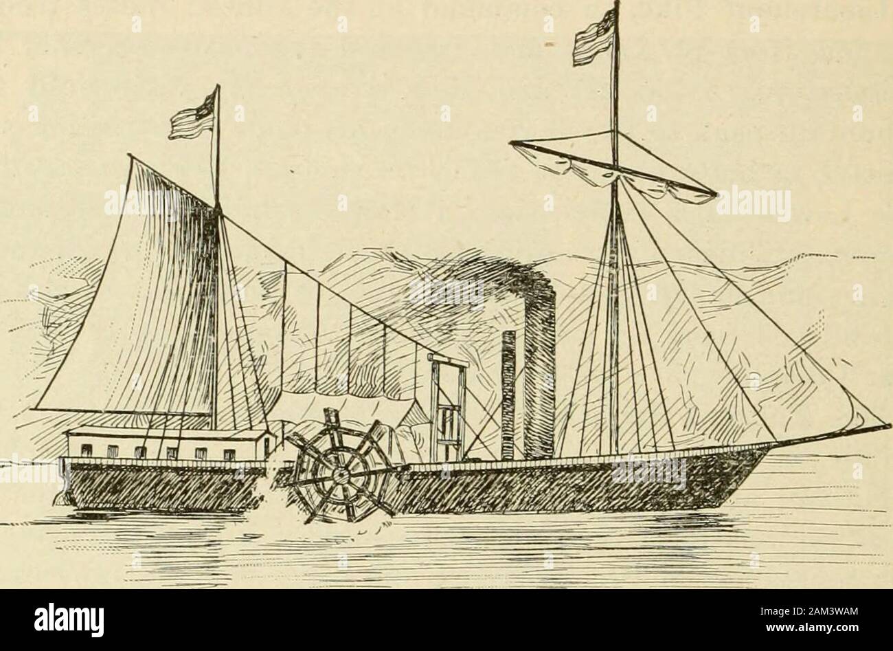 First steamship 1819 hi-res stock photography and images - Alamy