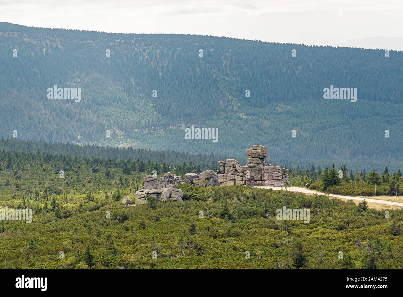 Three border mountains hi-res stock photography and images - Alamy