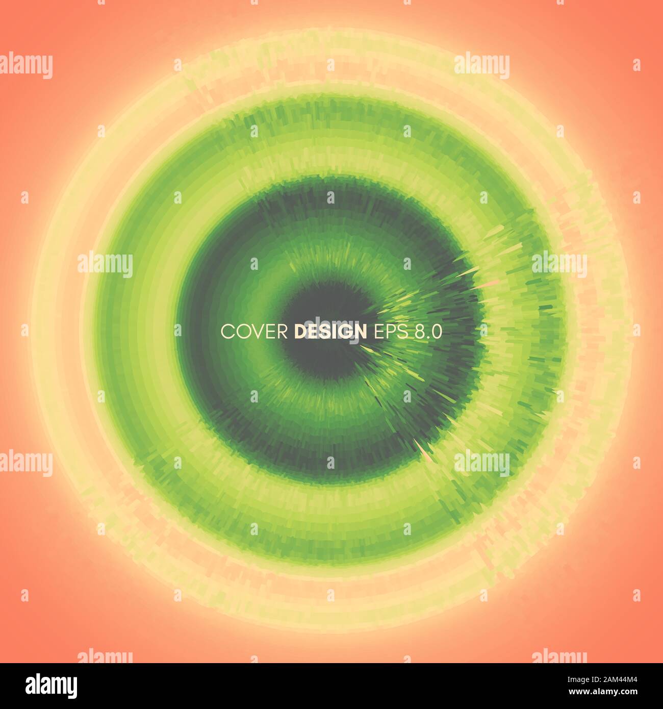 Abstract circular background with dynamic rays. Radial structure. Art design for your project ...