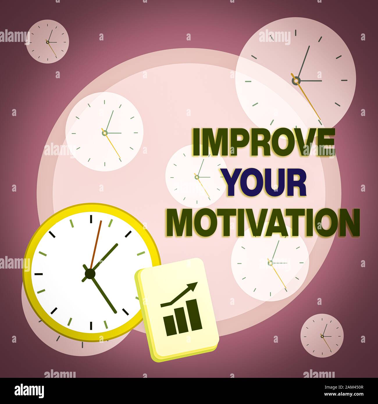 Writing note showing Improve Your Motivation. Business concept for ...